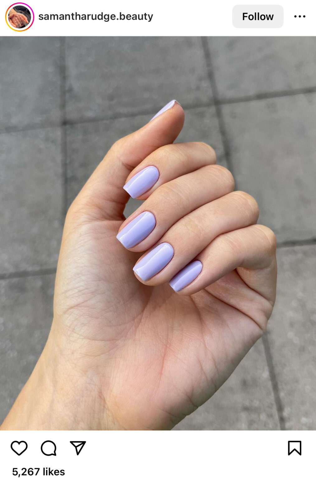 20 Cute Short Natural Nails For Summer - lau