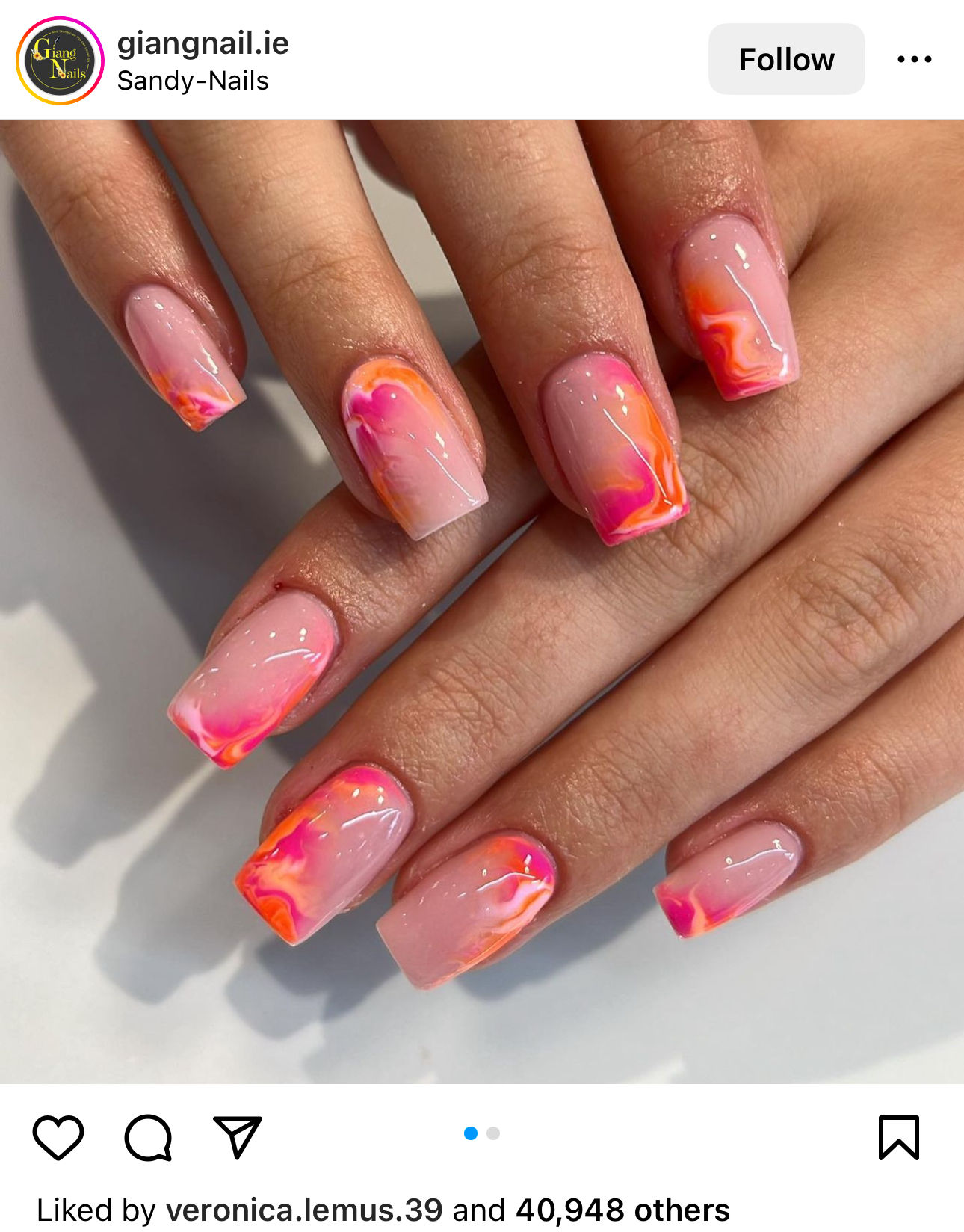 25 Vacation Nails You Need To Try - lau