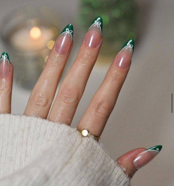 25 Green Nails Inspo Design For You - lau